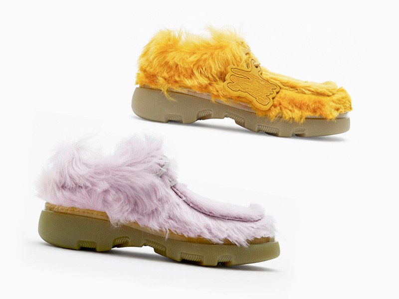 Los wallabees peludos de BURBERRY. ¡Irresistibles para los más friolentos! - SERMA.NET