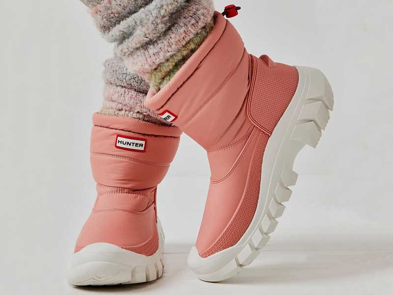 Las botas de nieve HUNTER también irrumpen en la moda urbana - SERMA.NET